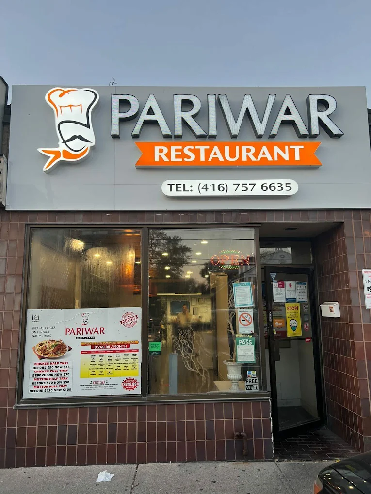 Pariwar Restaurant - Indians in Toronto