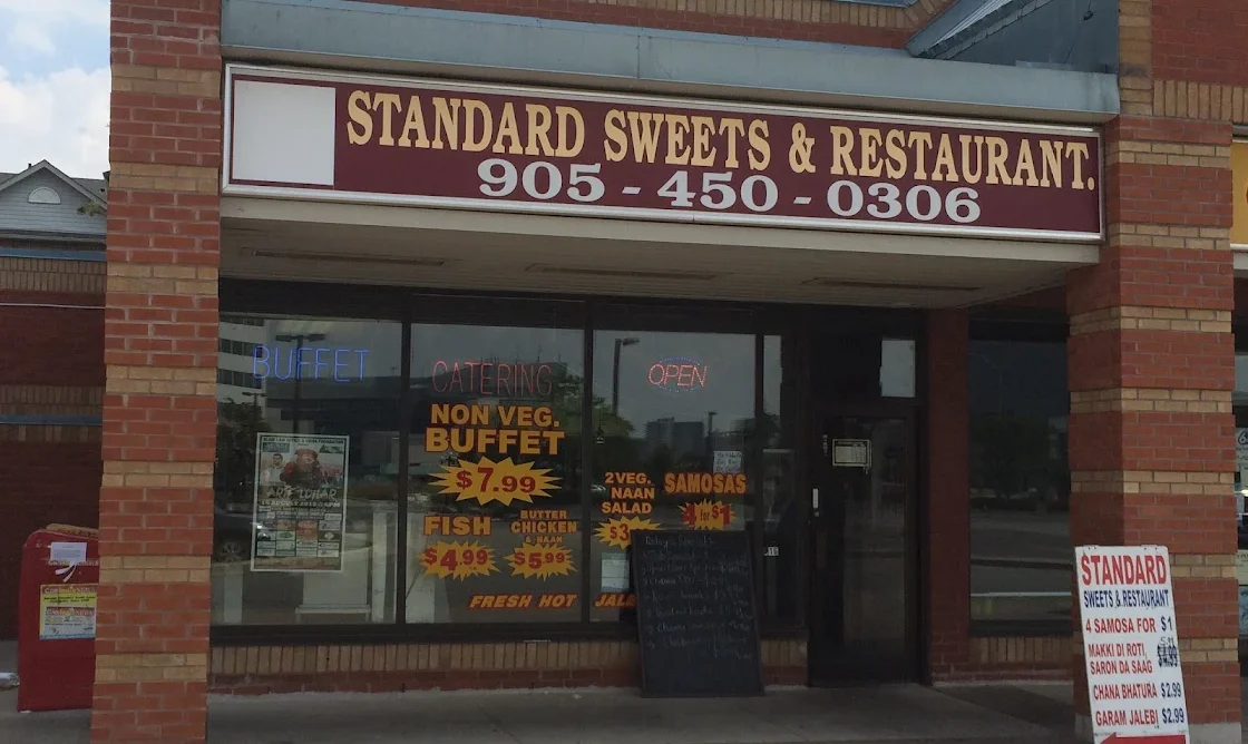 Standard Sweets And Restaurant (County Ct Blvd) - Indians in Toronto